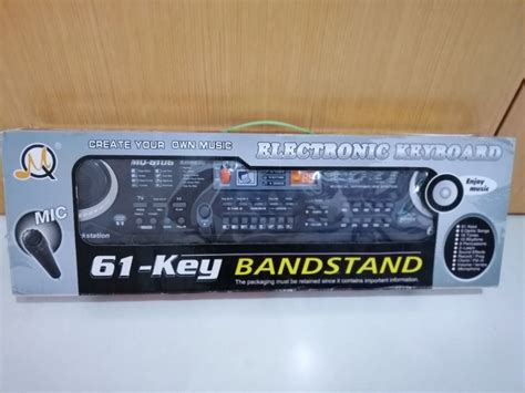 61 Key Electronic Keyboard Mq 6106 Hobbies And Toys Music And Media