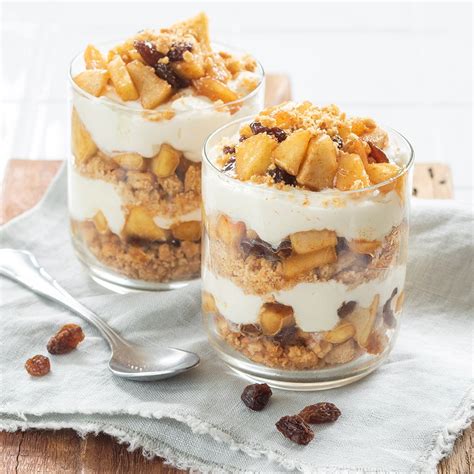 Appeltaart Trifle Recept Herfsttoetjes Recepten Zonder Bakken Gezonde Toetjes