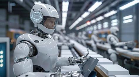 Premium Photo Humanoid Robots In Assembly