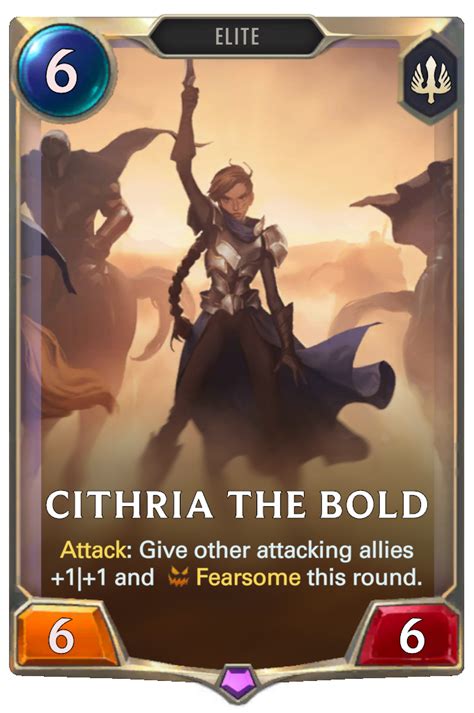 Cithria The Bold Legends Of Runeterra League Of Legends Wiki Fandom