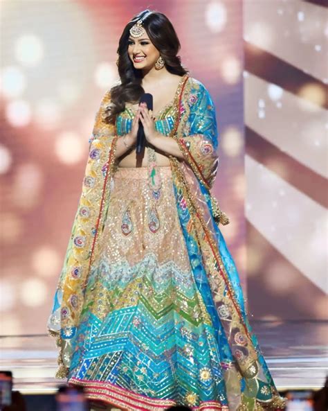 Harnaaz Sandhu Picked A Regal Lehenga For Her Final Walk As Miss Universe 2021