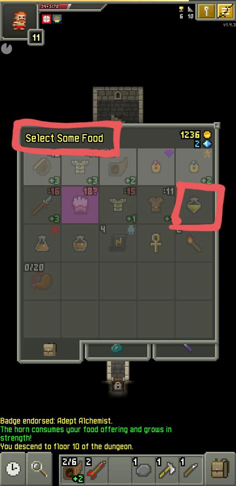 Why Isnt It Possible You Cant Add Honey Elixir To Horn Of Plenty