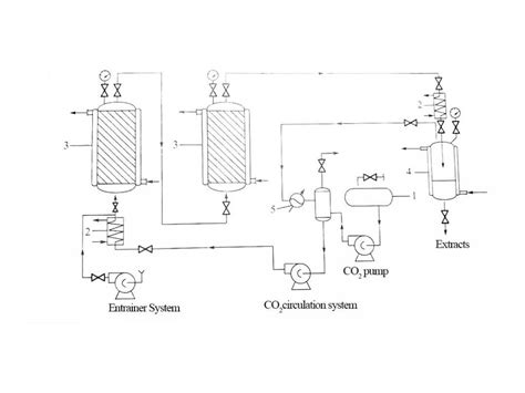 Supercritical Co2 Fluid Extraction With Entrainer