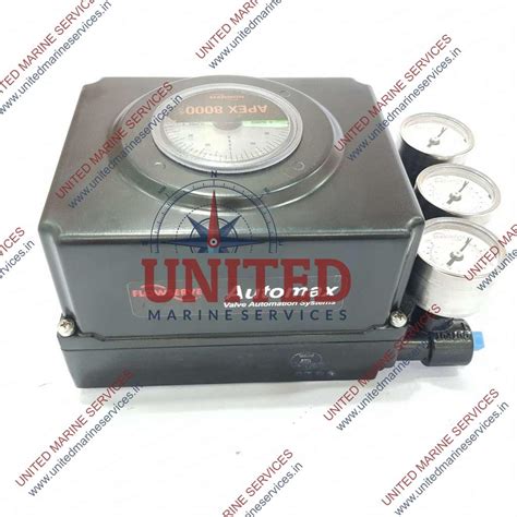 Flowserve Automax Apex 8000 80147aft Valve High Performance Positioner 30 To 150 United Marine