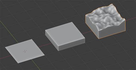 Displacement How To Use Displace And Solidify Modifiers To Produce