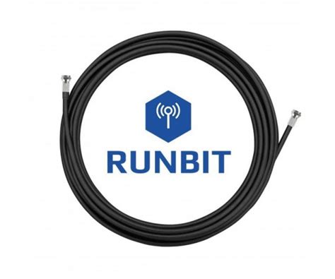 Коаксиальный кабель RunBit 3D-FB для 3G 4G антенн с низким затуханием ...