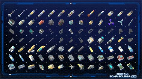 Sci Fi Soldier Hud Synty Interface Gui