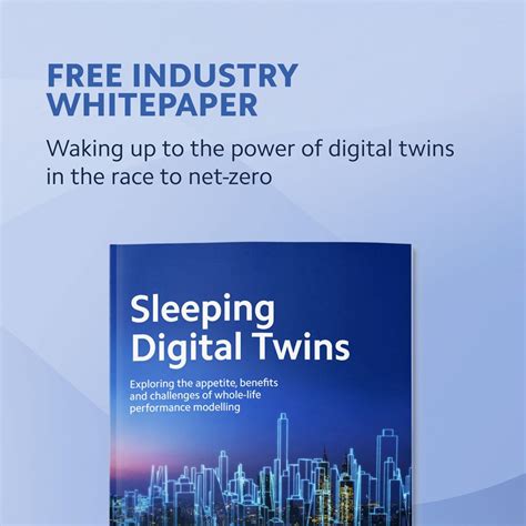 Dhaval Sodha On Linkedin Free Whitepaper Sleeping Digital Twins