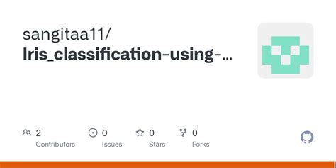Github Sangitaa11irisclassification Using Svm Model