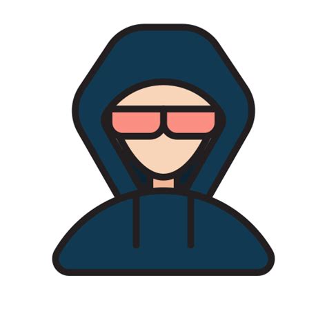 Hacker Generic Outline Color Icon