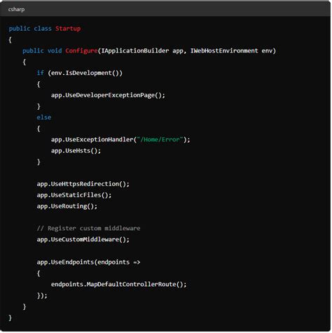 how to use middleware in asp core