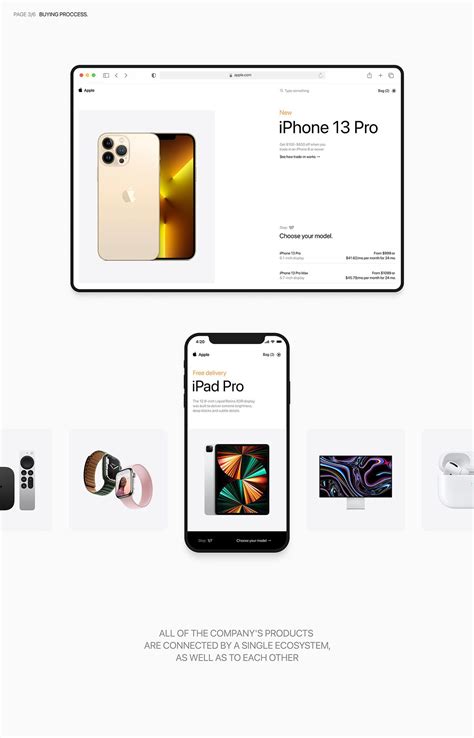 Apple Landing Page Design