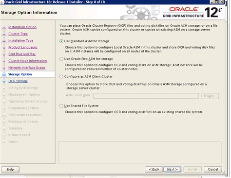 oracle 12c rac installation database analyser