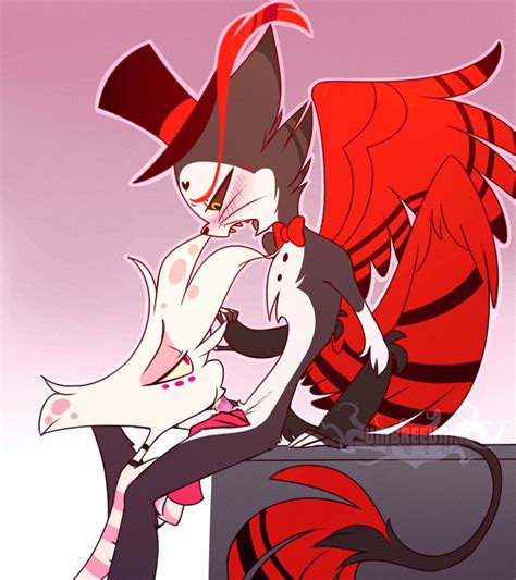 Rule 34 2boys Alcohol Angel Dust Hazbin Hotel Arachnid Arthropod