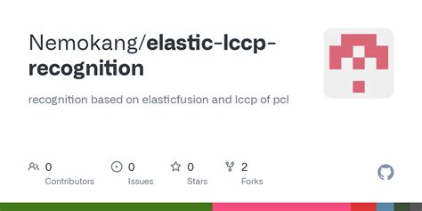 Github Nemokang Elastic Lccp Recognition Recognition Based On Elasticfusion And Lccp Of Pcl