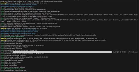 error when compile model after optimization general hailo community
