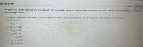 Solved Express The Null Hypothesis And The Alternative Chegg Com