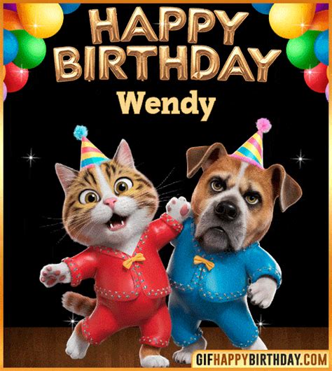 🎉 Happy Birthday Wendy  🎂 Funny And Personalized Animated Wishes