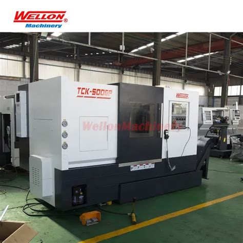 Tck Series Cnc Slant Bed Lathe Center Cnc Turning Machine Cnc Lathe