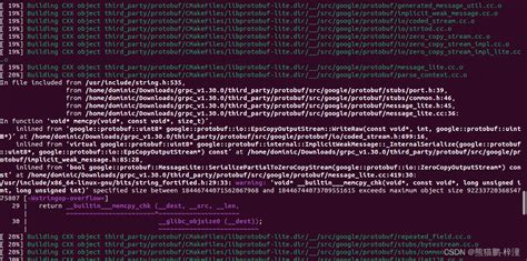 Ubuntu2204编译安装grpc报错问题的解决ubuntu2204 安装grpc Csdn博客