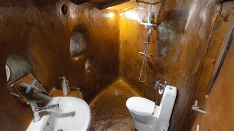 Ванная комната в саманном доме - YouTube
