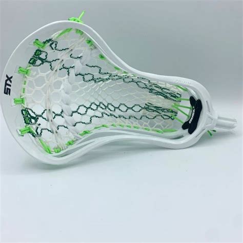 Stx Duel Ii Stringing Pattern With Stx Memory Mesh Lacrosse Stringing Patterns