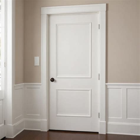 Pre Cut Door Trim Kit Polyurethane Flat Panel Door Decor Etsy