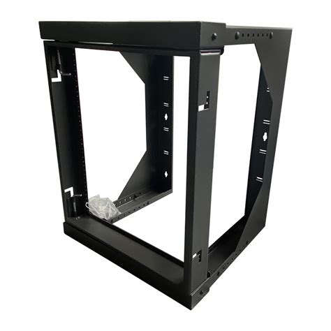 12u Swing Out Network Rack Open Frame Wall Mount Rack Toolots