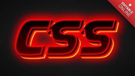 Css Fire Font Text Effect Generator