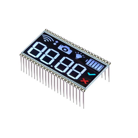 va tn htn stn fstn screen 7 segment lcd screen display with pin