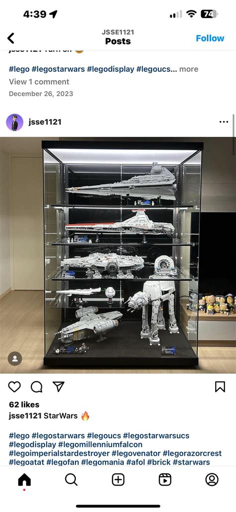 custom display shelf r legostarwars