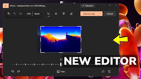 New Photos App Update In Windows New Editor Tech Based