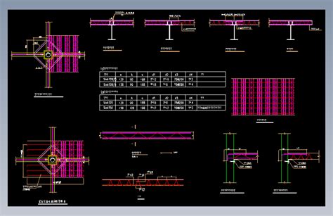 组合楼板及钢筋桁架楼承板大样cad图纸建筑cad图纸 Autocad 2004 模型图纸下载 懒石网
