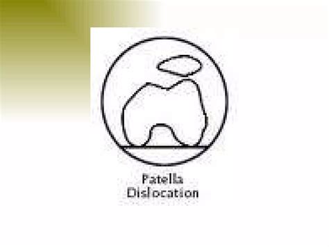 Dislocation Of Patella Ppt