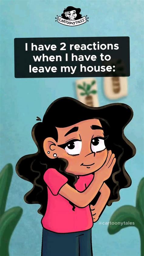 Just Being An Introvert Funny Animated Cartoon Funny Cartoon S