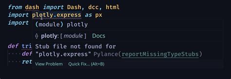 Stub File Not Found For Plotly And Dash Bug · Issue 2031 · Plotlydash · Github