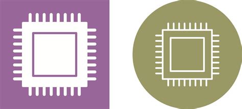 Cpu Vector Icon 42500665 Vector Art At Vecteezy