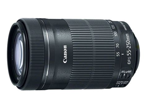 Объектив Canon EF-S 55-250 mm f/ 4-5.6 IS STM Характеристики, MTF ...