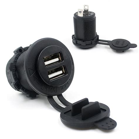Sigarettenaansteker Dual Usb Charger Power Adapter Vicedeal