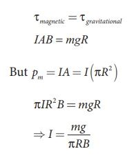 Torque On A Current Loop Solved Example Problems