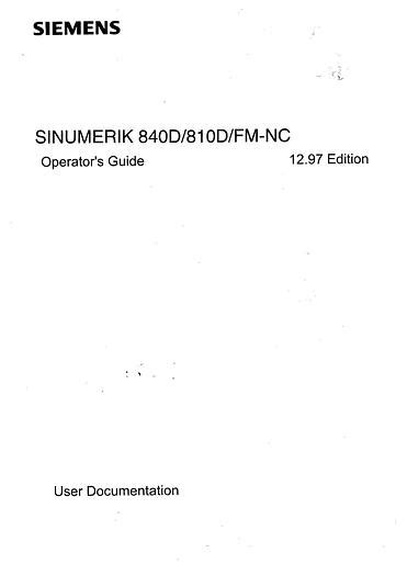 Siemens Sinumerik 840d Sl Sinumerik 840de Sl Manual Del 58 Off