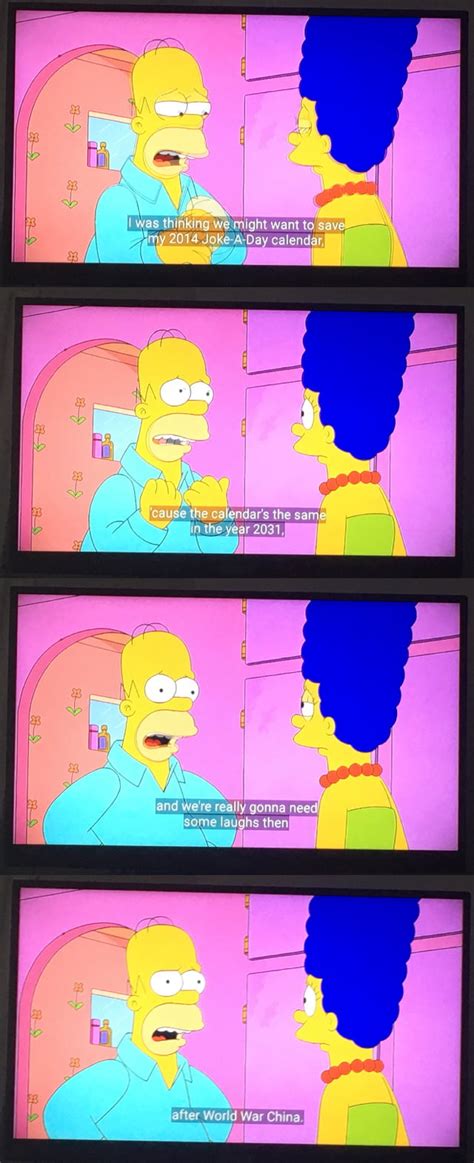 The Simpsons Predicting Future Again 9gag