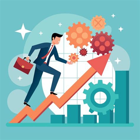 Premium Vector Process Improvement Efficiency To Increase
