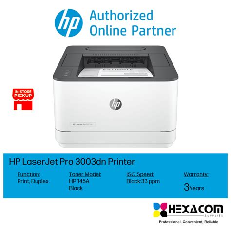 Hp Laserjet Pro 3003dn3003dw Printer Printduplexnetworkwireless