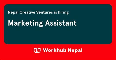 workhub nepal on linkedin marketing assistant