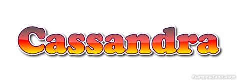 Cassandra Logo Free Name Design Tool From Flaming Text