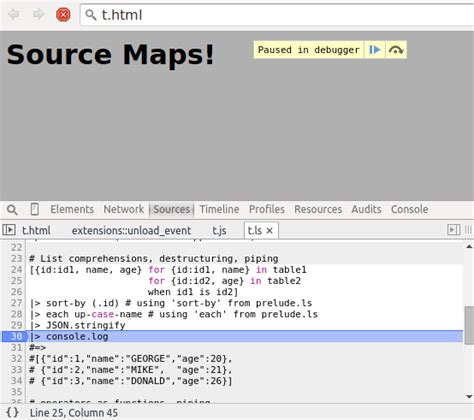 LiveScript 1 4 0 Source Maps And More