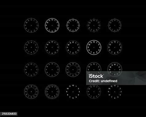 아라비아 숫자가 있는 기계식 시계 문자판 베젤 빈 측정 원 눈금 타이머 또는 스톱워치 벡터 일러스트 레이 션 0명에 대한 스톡 벡터 아트 및 기타 이미지 Istock