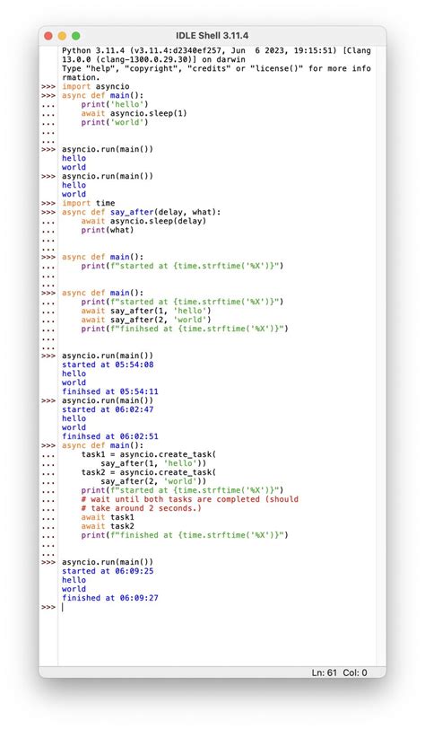 Aman Singh On Linkedin Python Pythonprogramming Asynchronousprogramming Async Asyncio