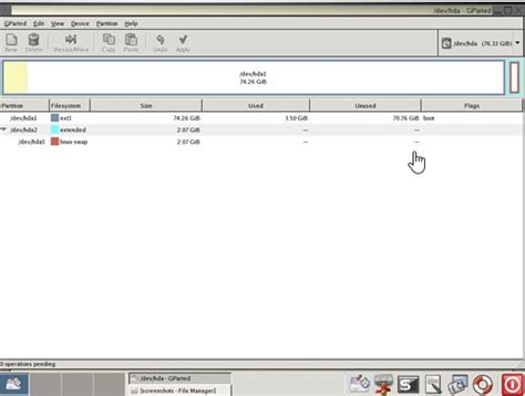 Partitioning Extend Space For Ubuntu 1810 By Adding Unallocated